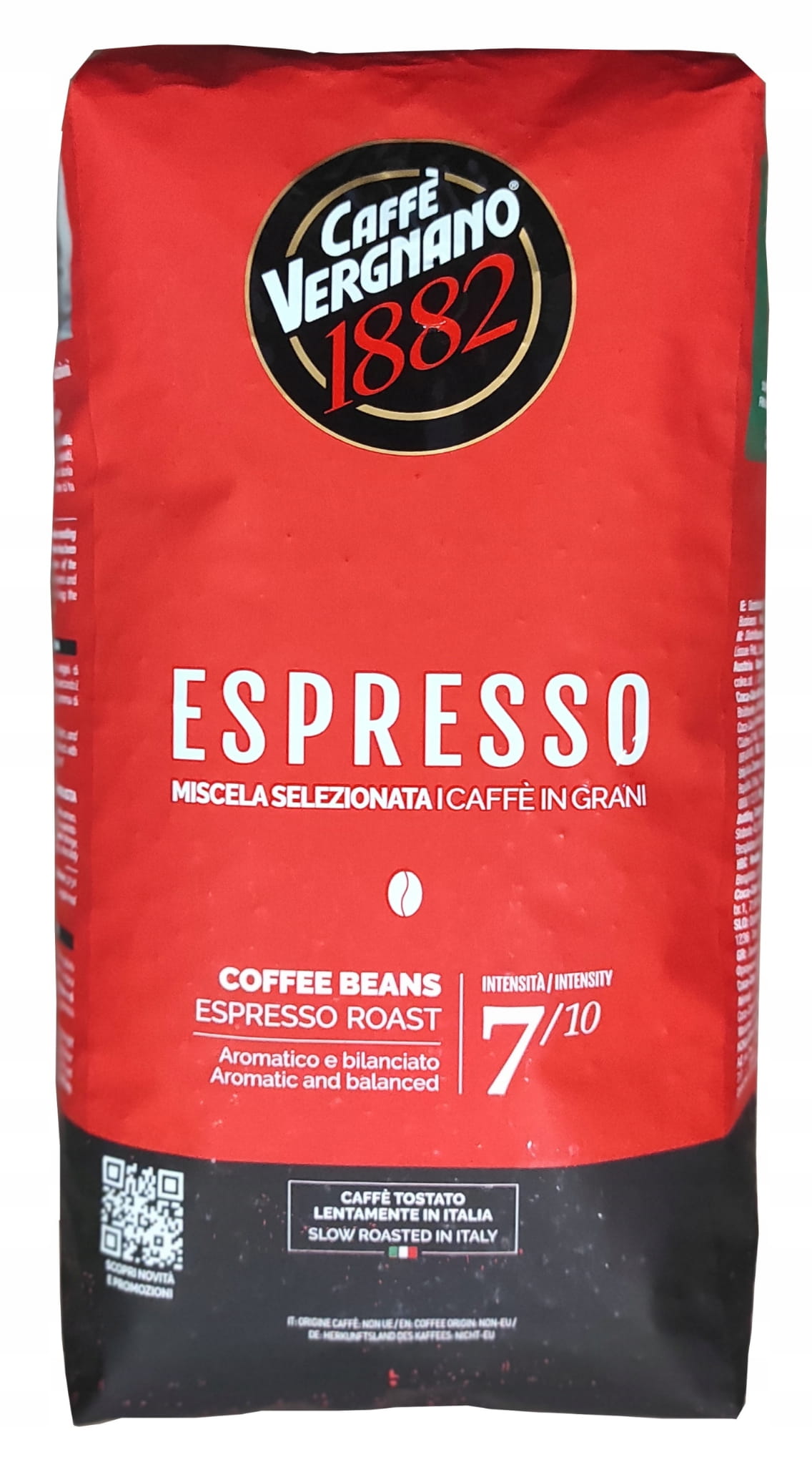 Caffe Vergnano Espresso - kawa ziarnista (1 kg) | delikatesy włoskie ...